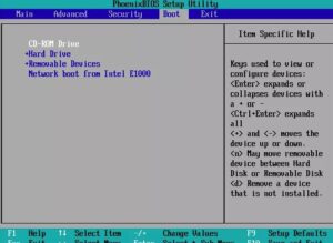 Configure Boot Sequence/Order/Priority in OLD CMOS BIOS SETUP ...