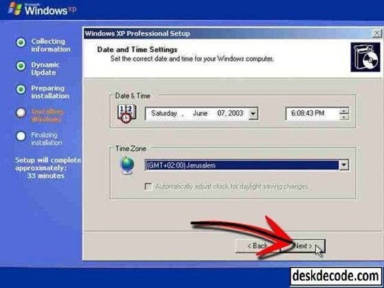 How To Install Windows XP? – Complete Guide | DESKDECODE.COM