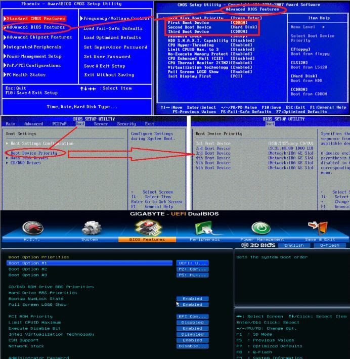 Changing the Boot Sequence/Order/Priority in BIOS | DESKDECODE.COM