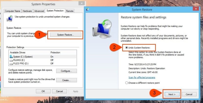 How to Use System Restore in Windows 10? | DESKDECODE.COM