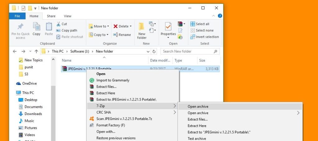 Compressed Files – What It Is and How to Extract/Make It? | DESKDECODE.COM