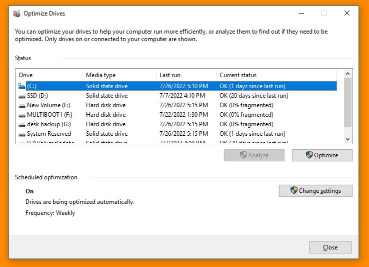 Defragmentation in Windows 10 & 11: Why We Need It & How Often Should ...